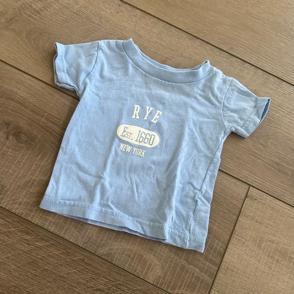 Shirts & Tops | Rye New York Baby Blue Tshirt | Poshmark